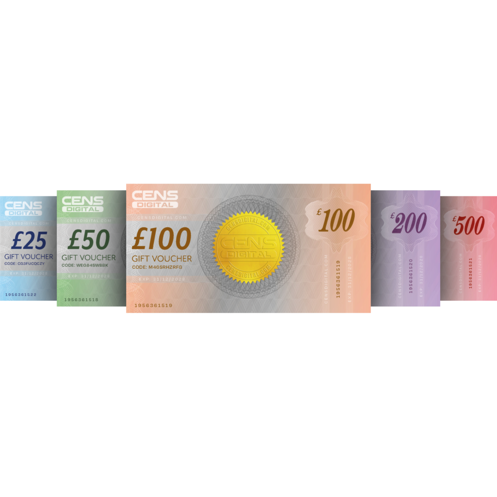 NEW! CENS Gift Vouchers - CENS digital