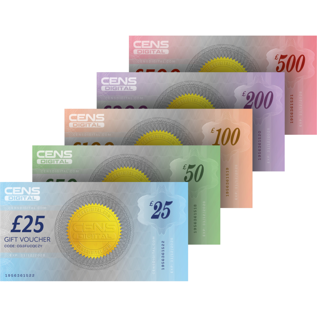 NEW! CENS Gift Vouchers - CENS digital